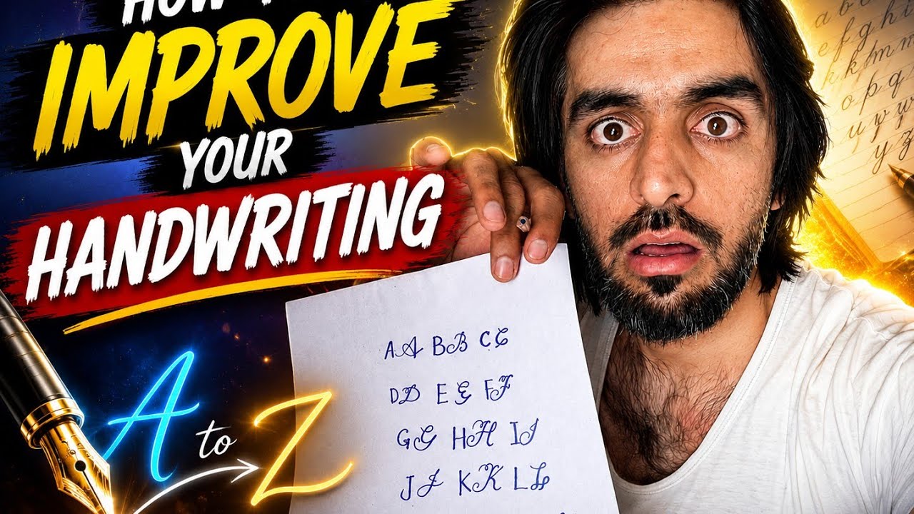 How to Improve Your Handwriting | A to Z Cursive Writing for Beginners ...