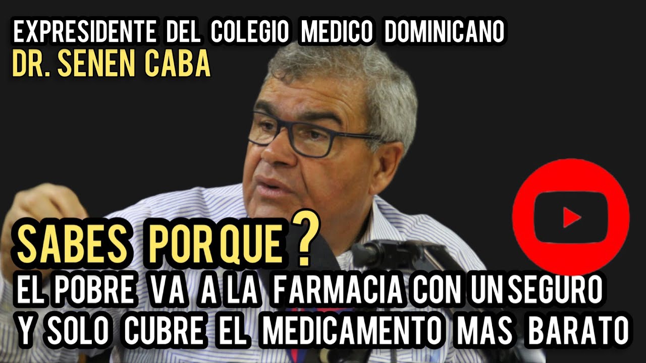 El doctor Senen Caba explica por qué un pobre va a comprar una receta y ...