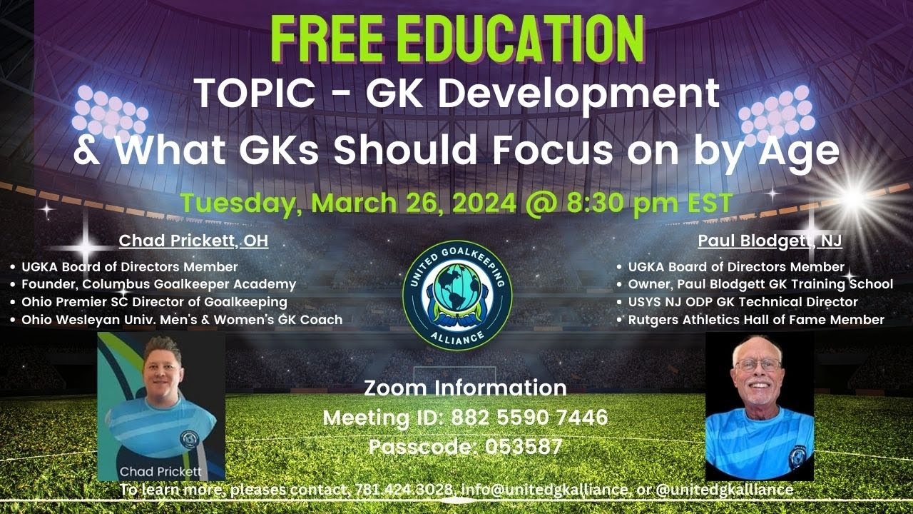 FREE EDUCATION - GK DEVELOPMENT: WHAT GK'S SHOULD FOCUS ON BY AGE - YouTube