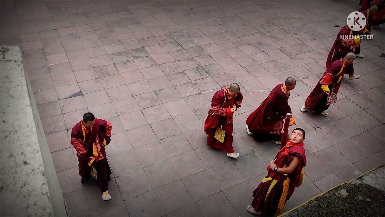 Rumtek Monastery Buddhism Dance june' 2022!!! - YouTube