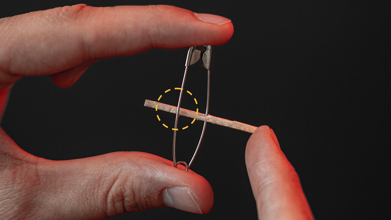 " Match through the Pin " - Focus from my GRANDFATHER | Magic Tricks ...