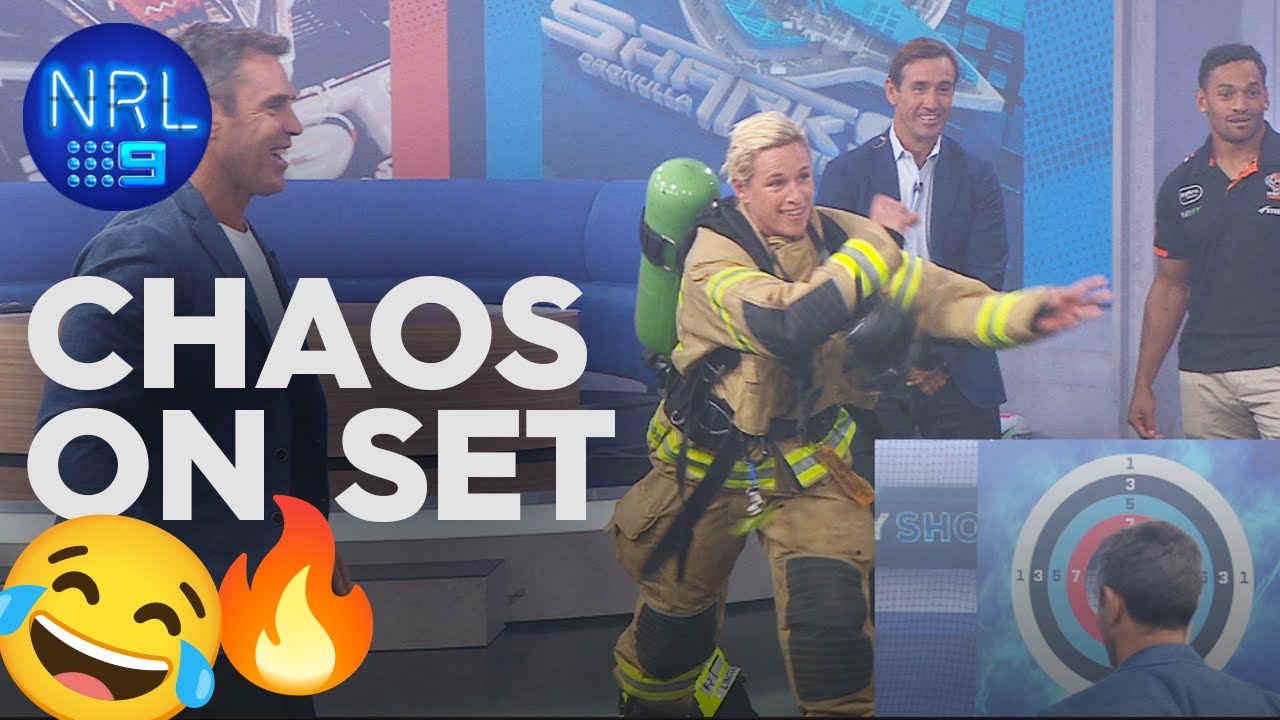 Firefighter takes on Freddy's pass off in smoke-filled CHAOS! | Wide ...