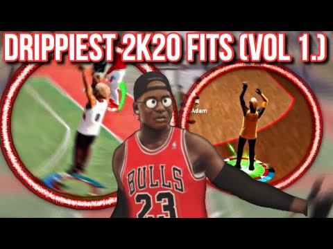 DRIPPIEST FITS ON NBA 2K20 (VOL 1.) LOOK LIKE A CHEESER! - YouTube