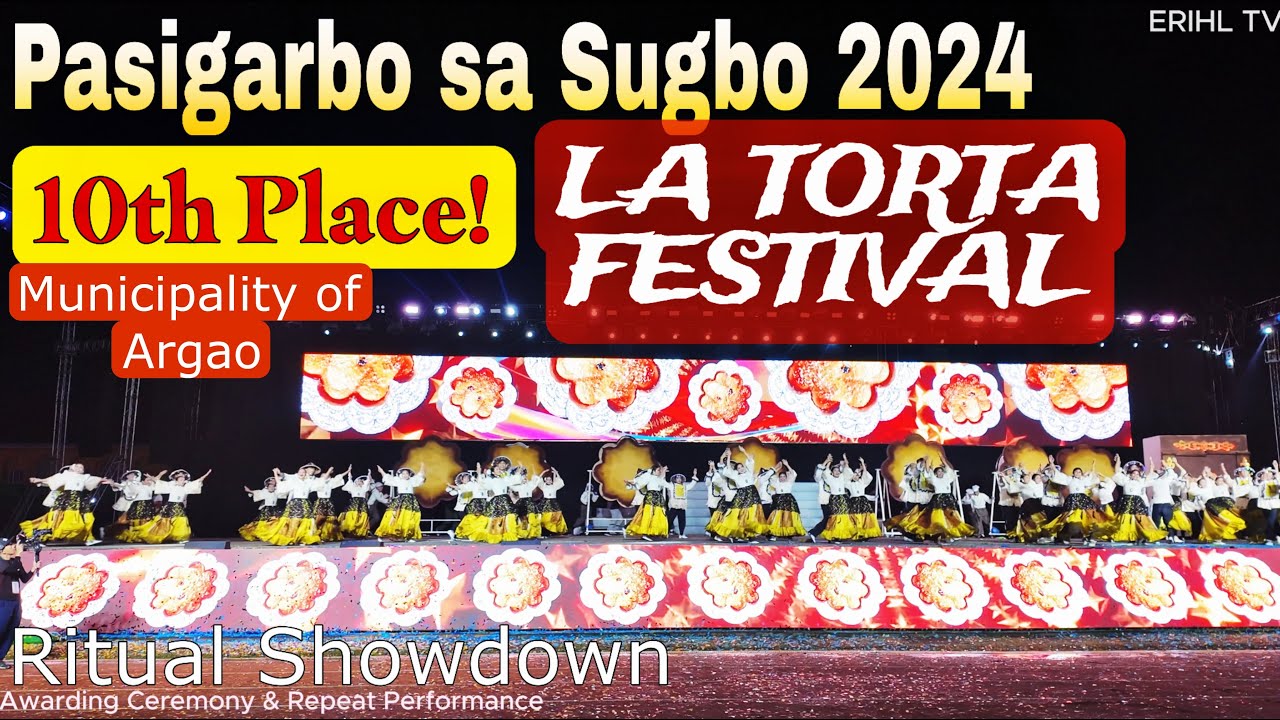 10th Place! La Torta Festival (Municipality of Argao) Pasigarbo sa ...