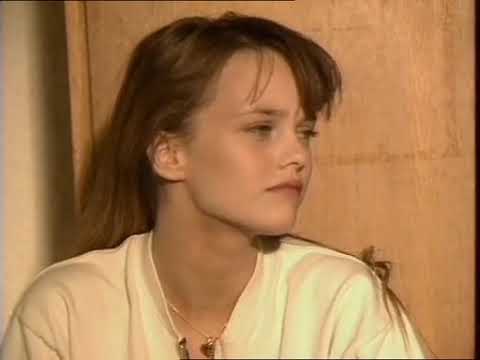 Sur le tournage de Noce Blanche avec Vanessa Paradis 19 juin 1989