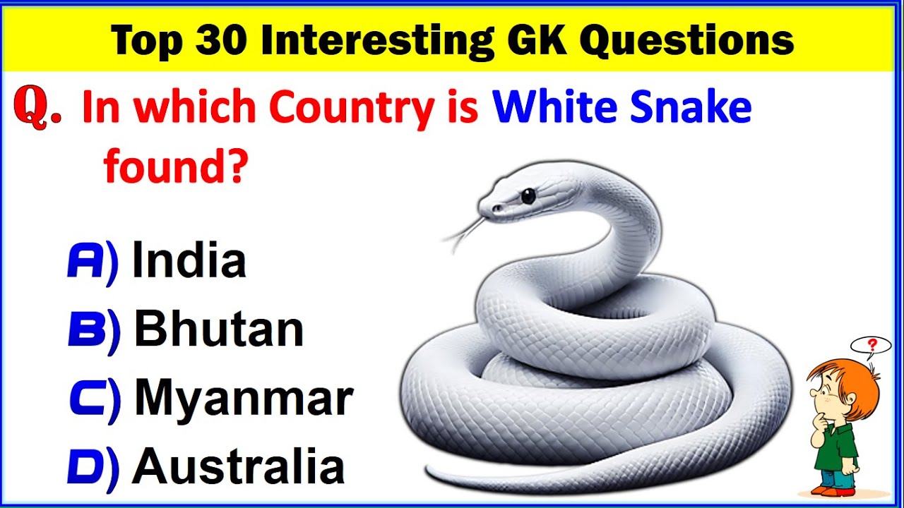Top 30 Gk Question and Answer | Best Gk Questions and Answers | Gk Quiz ...