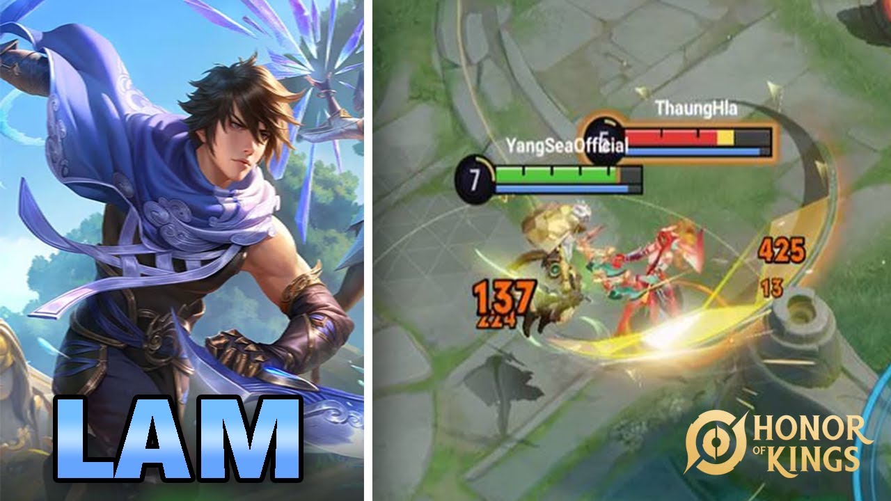 HONOR OF KING - LAM - BUILD TOP 1 GLOBAL LAM #hok #lam #honorofkings ...