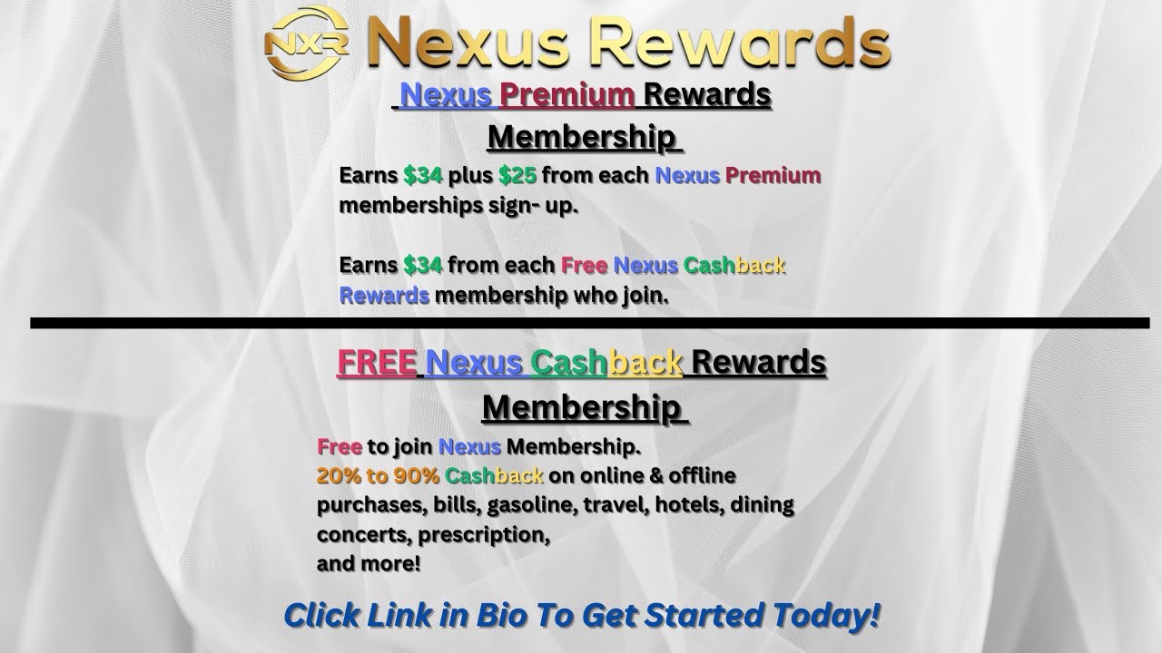 Embark on the Nexus Cashback Rewards Odyssey: Join Inflation Busters ...