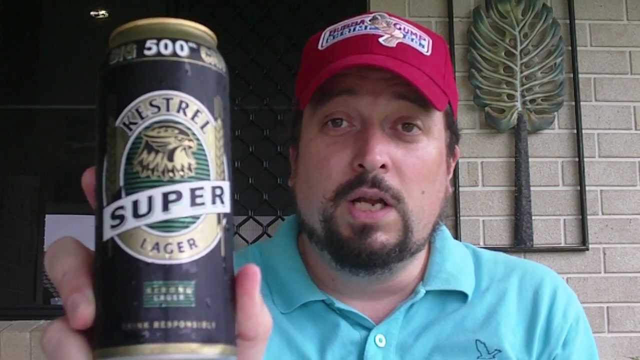 Kestrel Super Lager 9.0% ABV - SwillinGrog Beer Review - YouTube