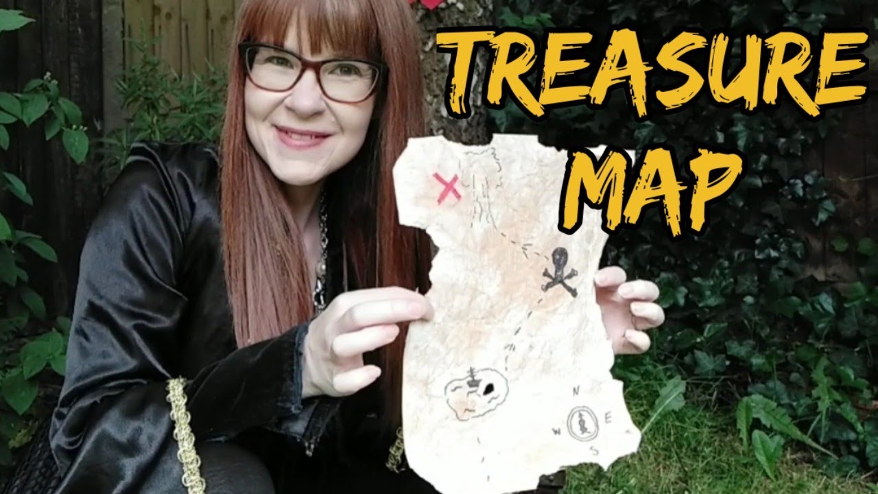 How to make a treasure map | Easy kids craft | Pirate crafts - YouTube