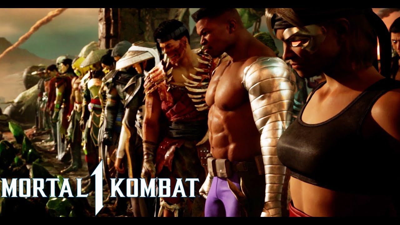 MORTAL KOMBAT 1 Ending - The MK Timelines Collide Cutscenes 4K (# ...