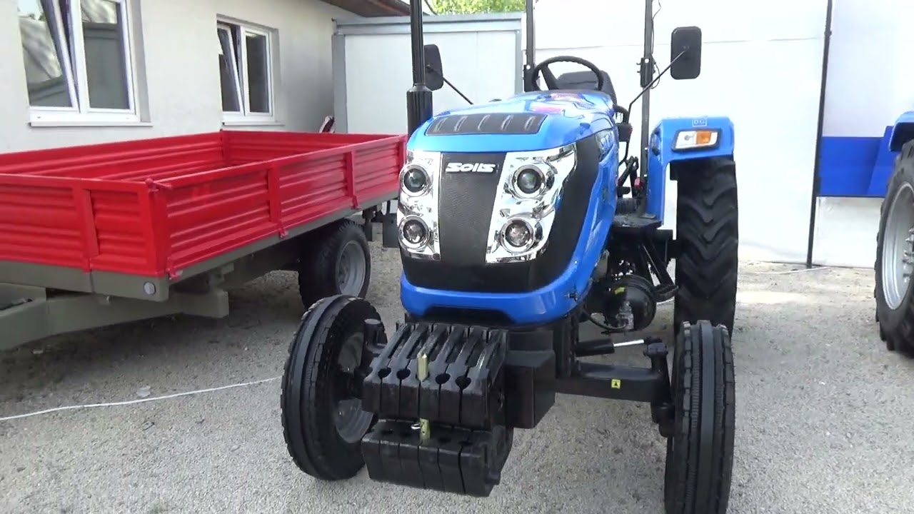 SOLIS 45RX Tractor 2022 walkaround - YouTube