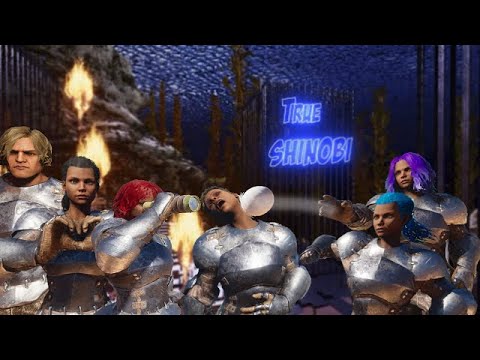 TRUE SHINOBI BASE TOUR ARK SMALLTRIBES - PRE TRANSFERS - YouTube