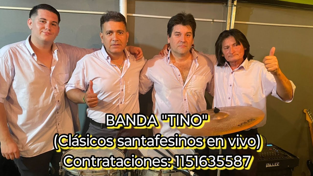 11/1/25 Banda Tino en vivo, clásicos santafesinos!! - YouTube