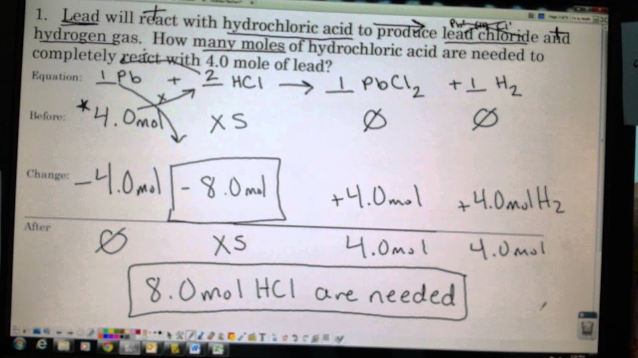 stoich examples - YouTube