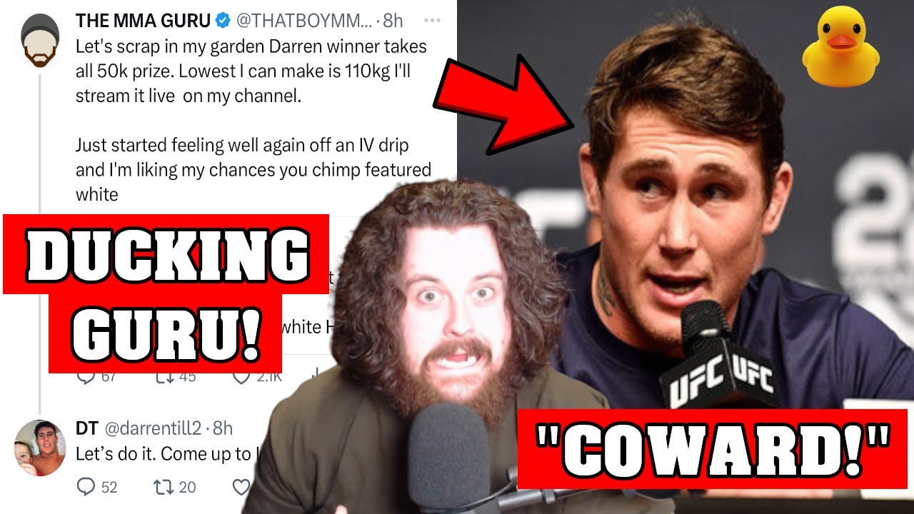 The MMA Guru GOES OFF On Darren Till For DUCKING FIGHT? DIDN’T SHOW UP ...