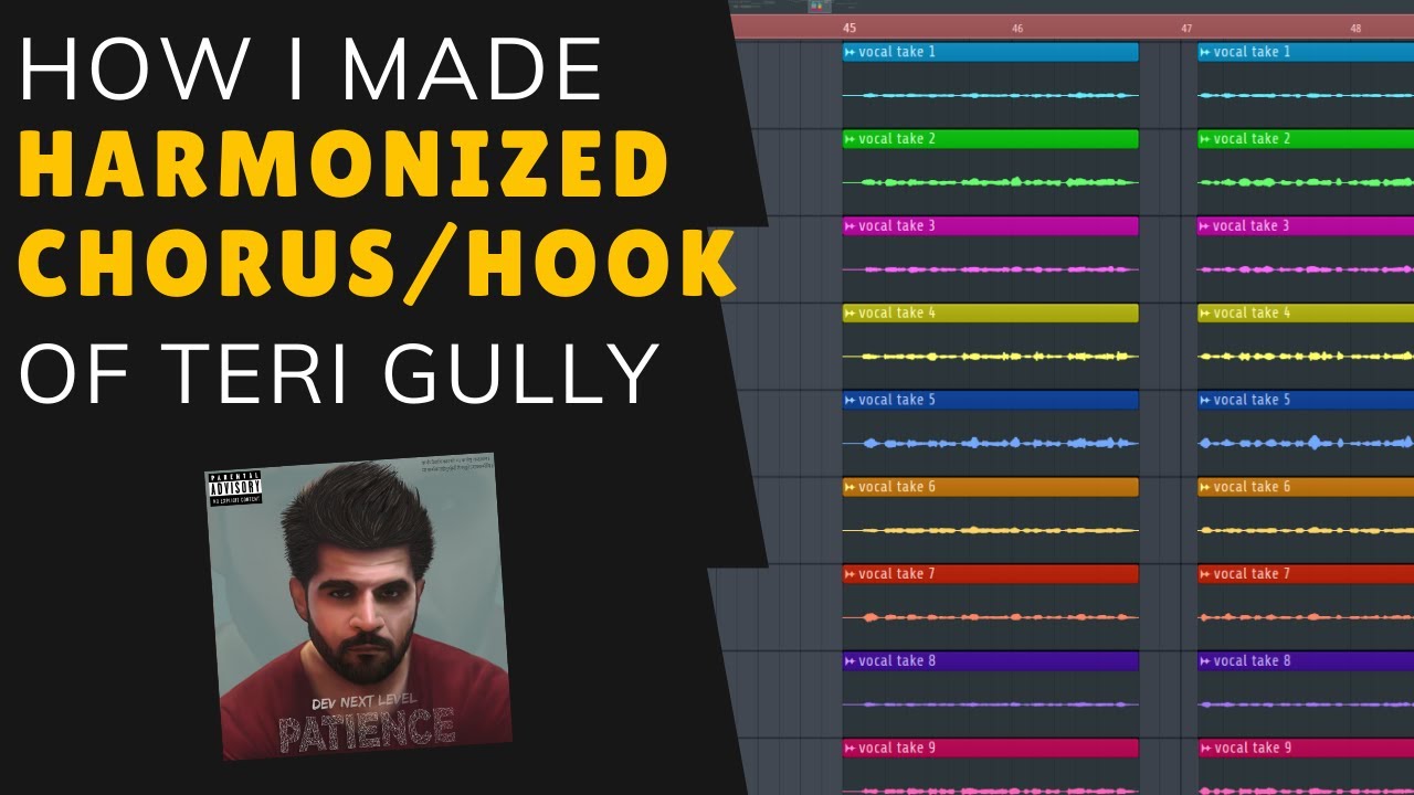 Vocal Processing of Teri Gully - Chorus Hook Harmonize Crowd Sync ...