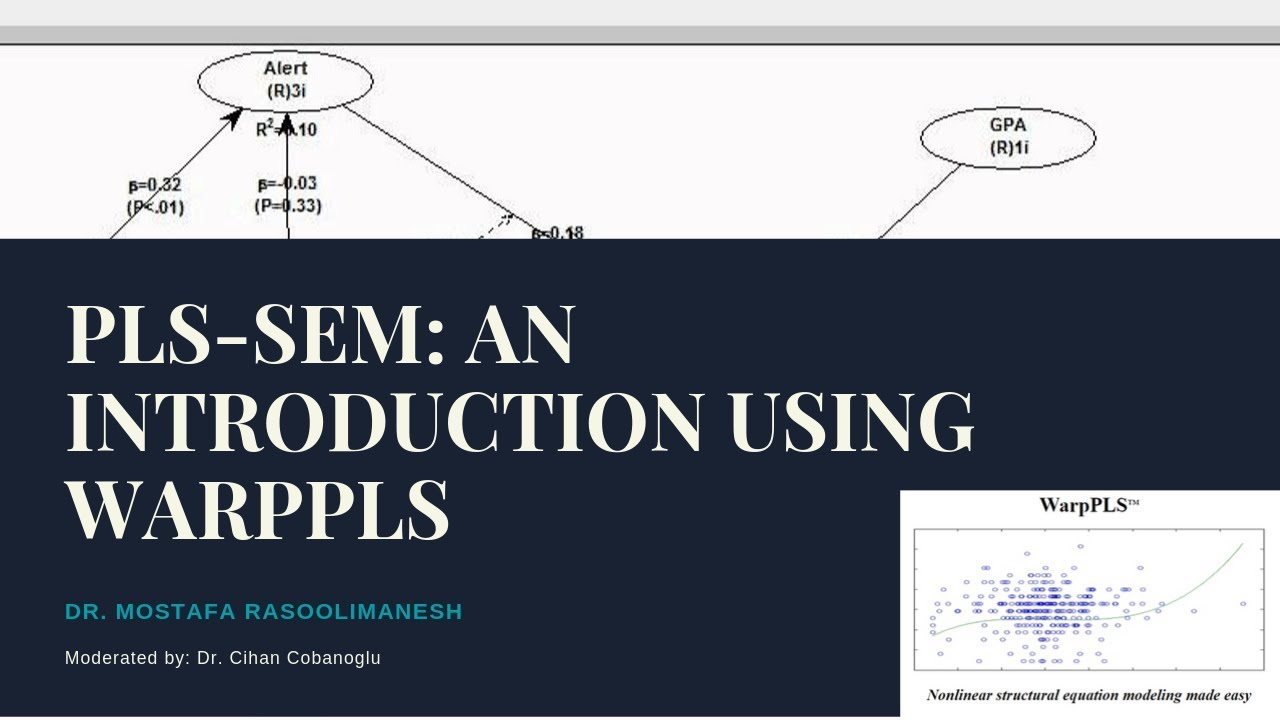 PLS-SEM: An Introduction using WarpPLS - YouTube