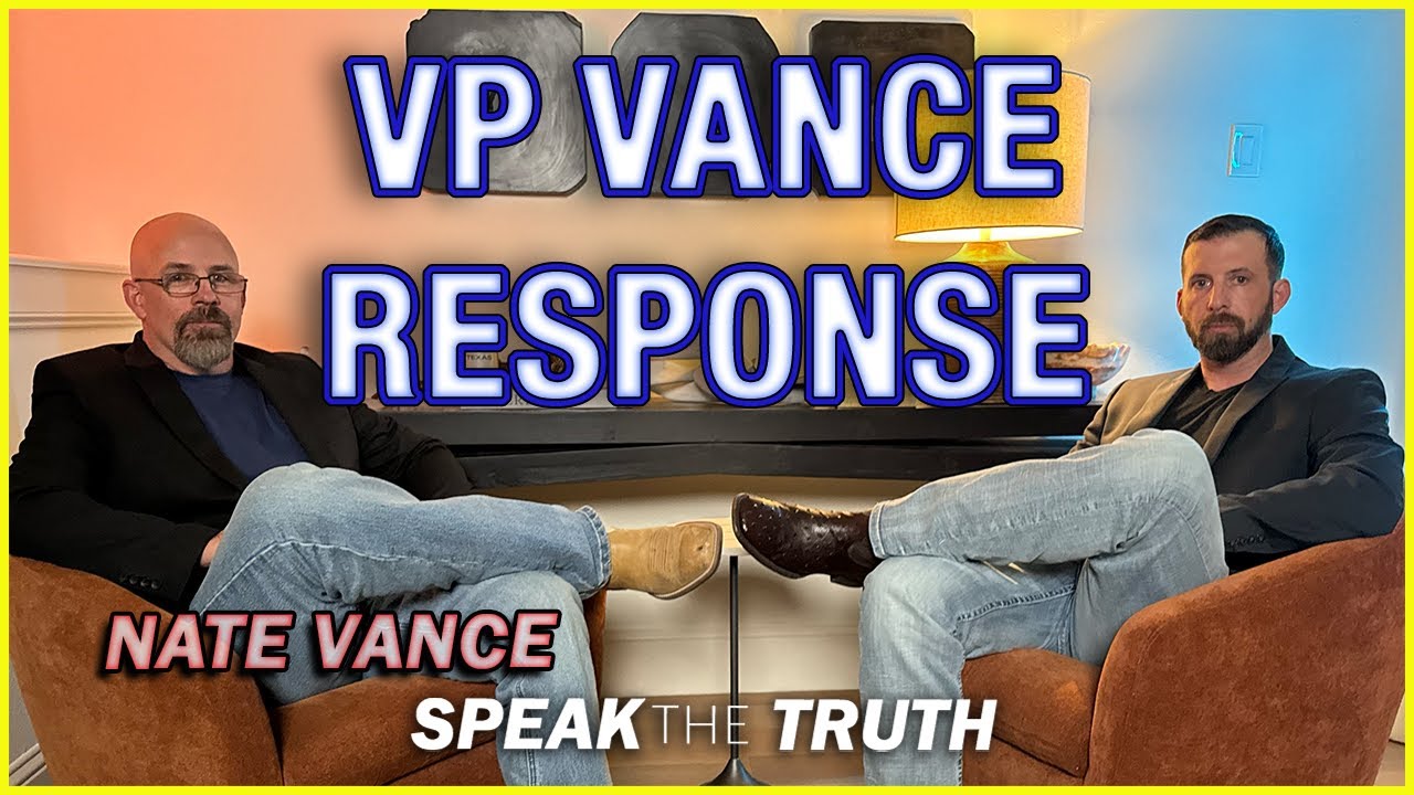 LIVE: Nate Vance Responds To VP Vance - YouTube
