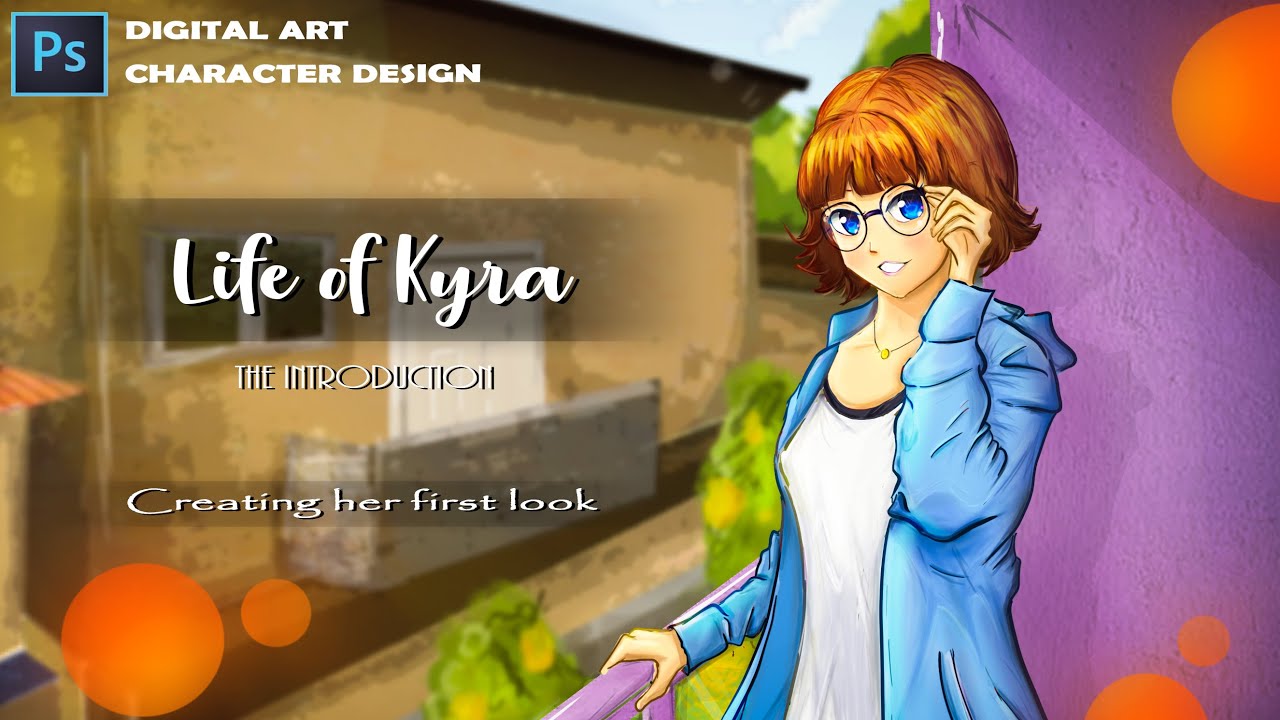 DIGITAL ART: Life of Kyra-Creating her First Look|Adobe Photoshop ...