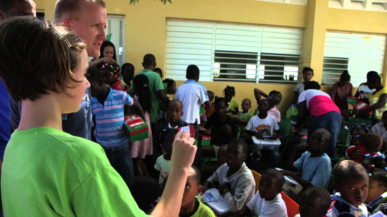 100 Millionth Shoe Box Distribution - Operation Christmas Child - YouTube