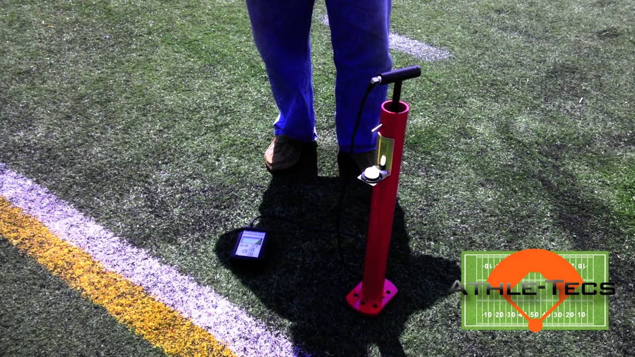 Athle-Tecs Clegg Impact Test - YouTube