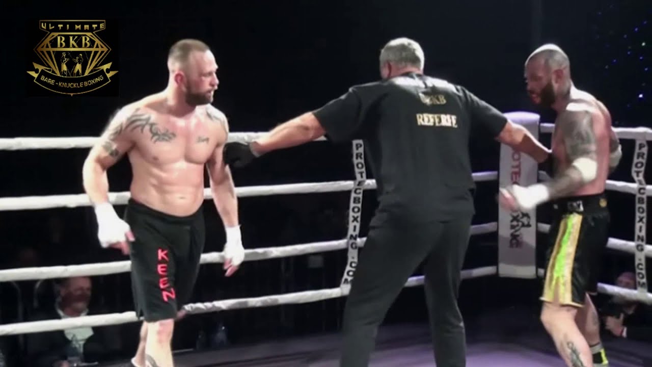 Bare Knuckle Boxing Chris Wheeldon v Duane Keen - YouTube