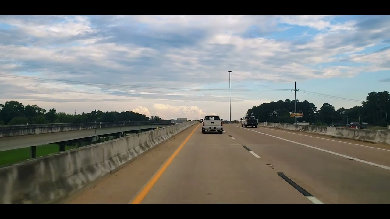 Day 7: Texarkana, Texas I-30 W to I-369 S to Hwy 59 S - YouTube