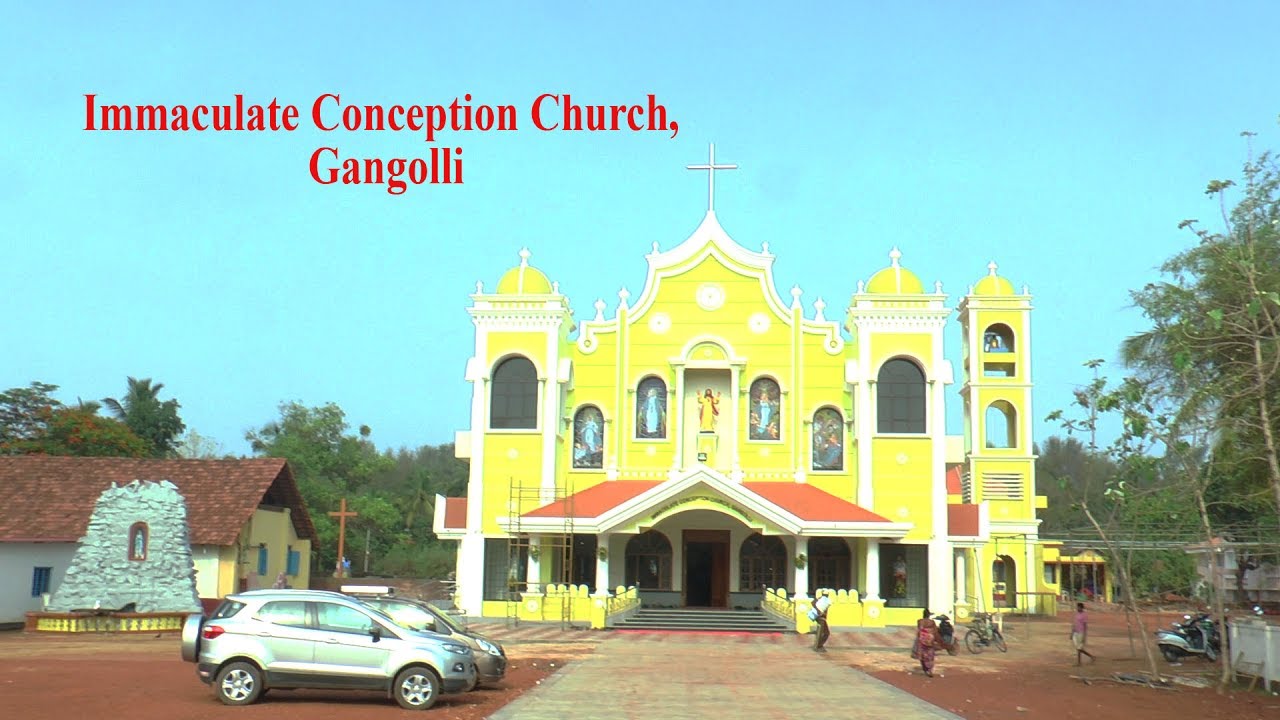 IMMACULATE CONCEPTION CHURCH, GANGOLLI - YouTube