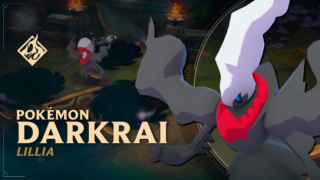 Darkrai Lillia 💤 Pokémon Edition 💤 RuneForge—LoL Custom Skins - YouTube