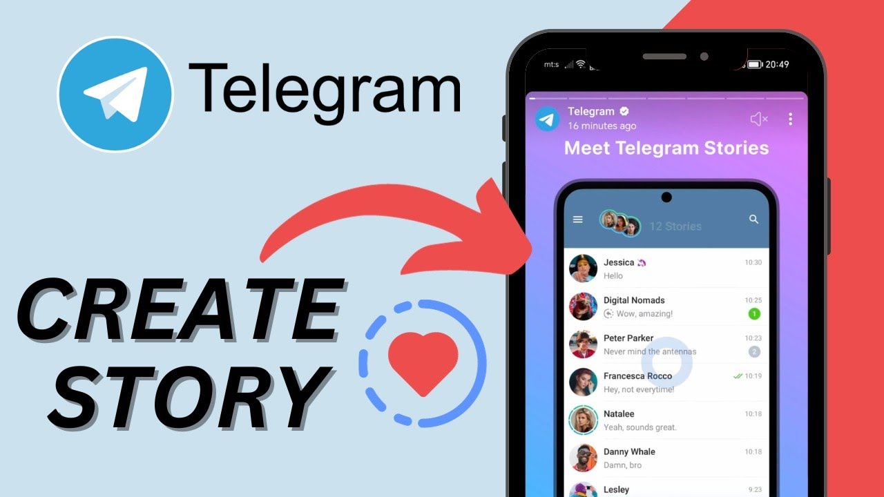 How to Use Telegram Story | Telegram New Feature 2023 - YouTube