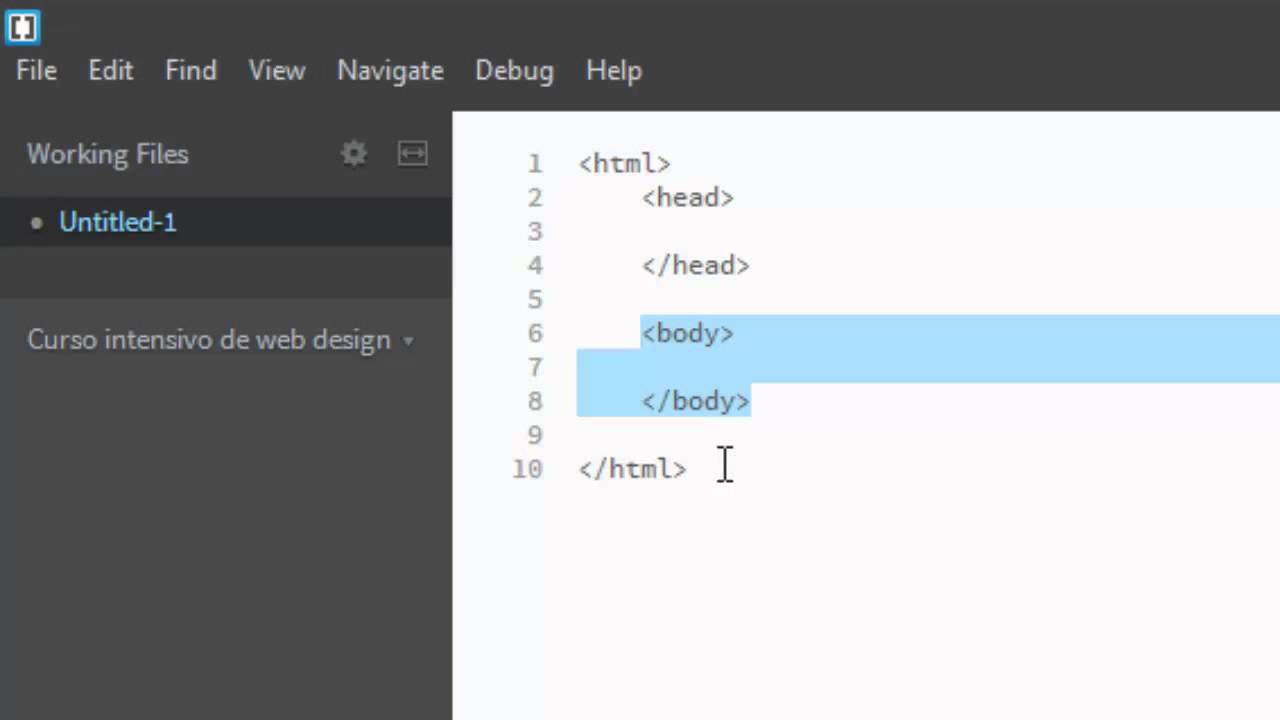 A estrutura básica de uma página em HTML - [Grátis] Curso intensivo de ...