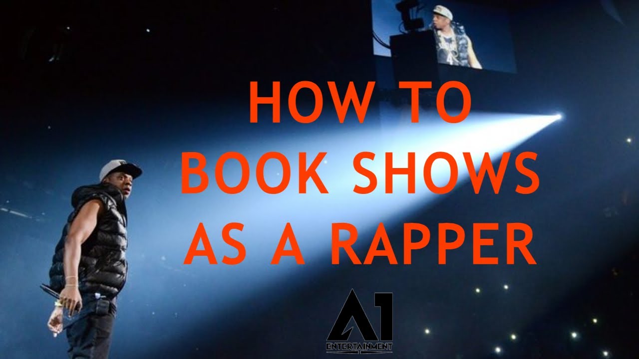 How to Book shows as a Rapper - YouTube