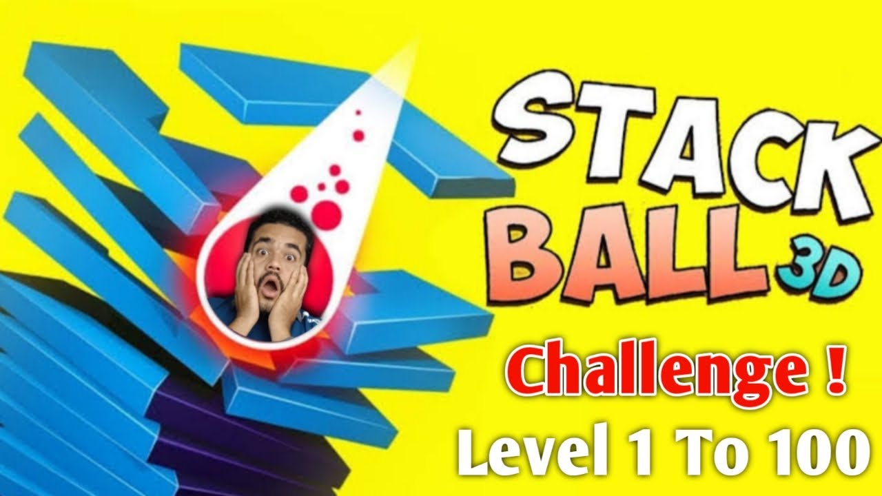 Live Stack Ball 3D Level 1 To 100 Gamrplay - YouTube