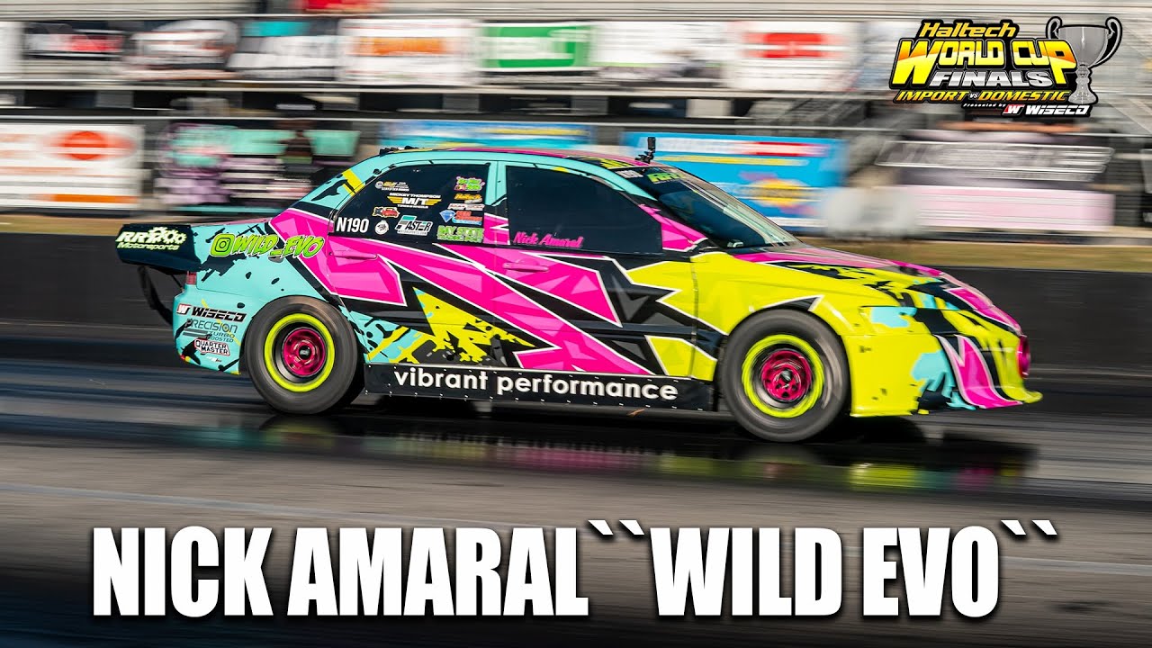 1300hp Wild Evo one of the fastest EVOs in the World ``Nick Amaral ...