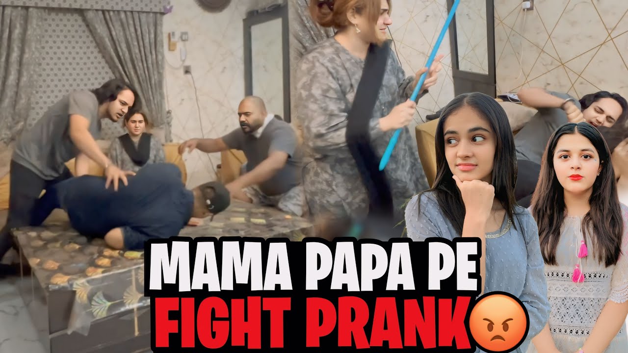 MAMA & PAPA PER FIGHT PRANK // EXTREME FIGHT TABLE TOOT GAYA - YouTube