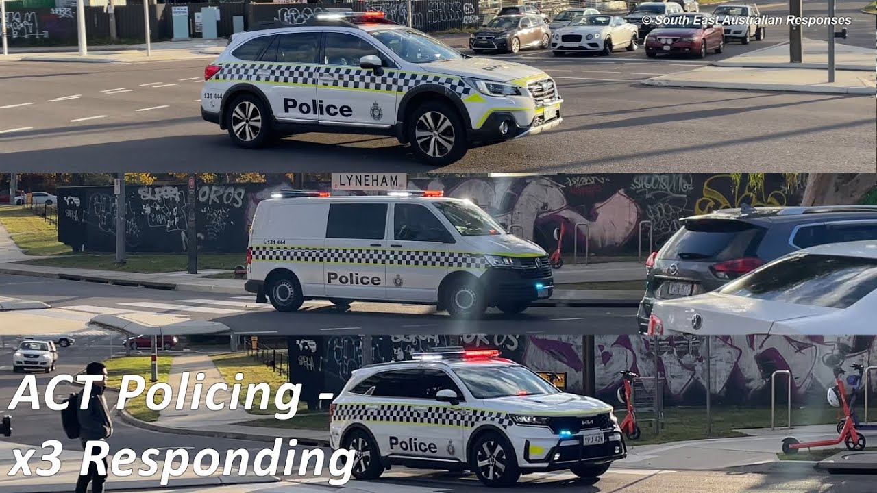 ACT Policing - 3x Responding to Police Incident - YouTube