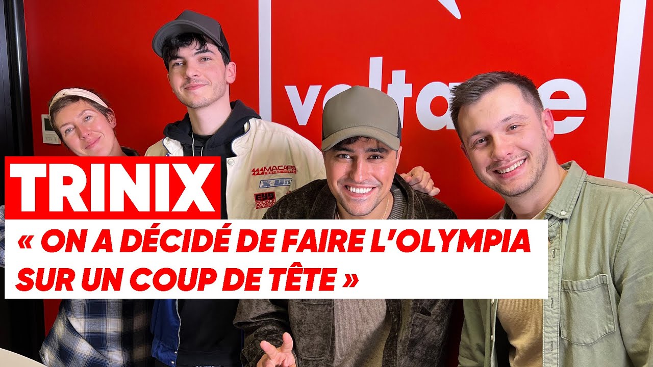 Trinix en interview sur Voltage : on a parlé Olympia, remix et Harry ...