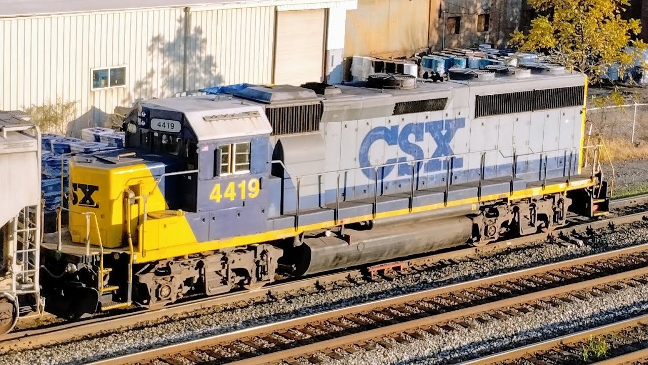 CSX 4419 the Last one! YN2 Lima Ohio - YouTube