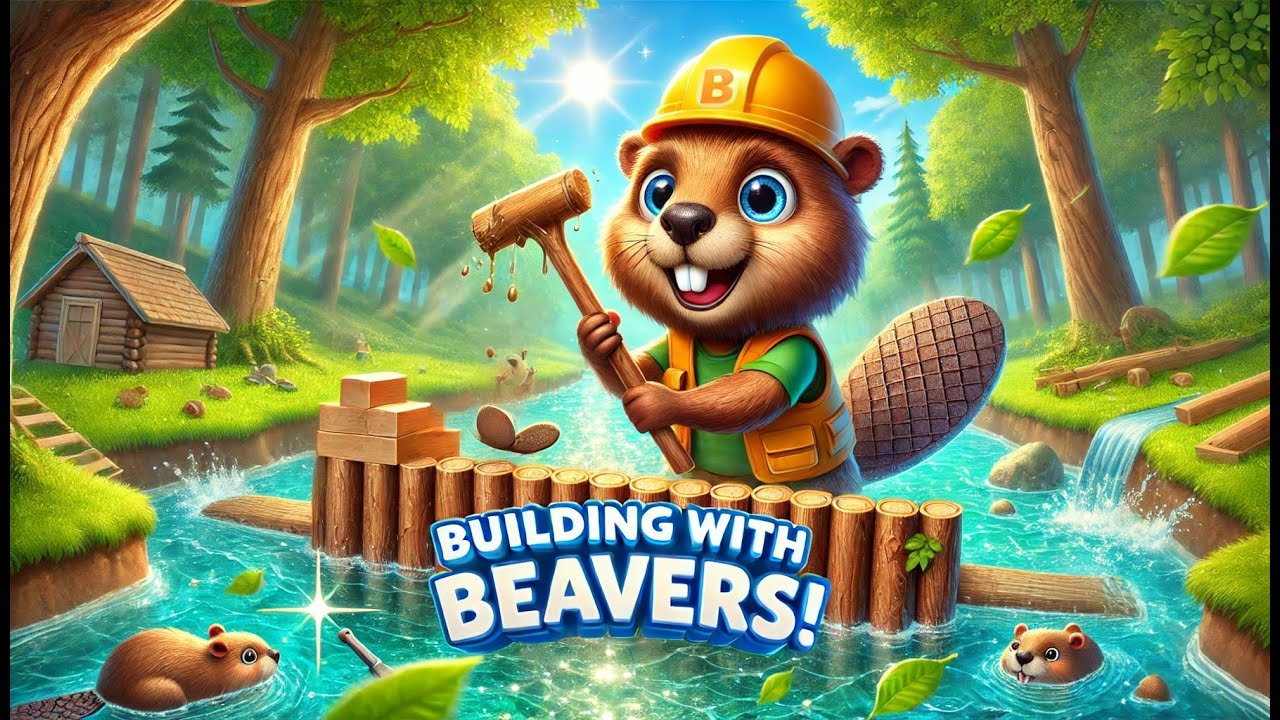 🦫 Busy Beavers! Fun Facts, Games & Learning for Kids | Animal Science ...
