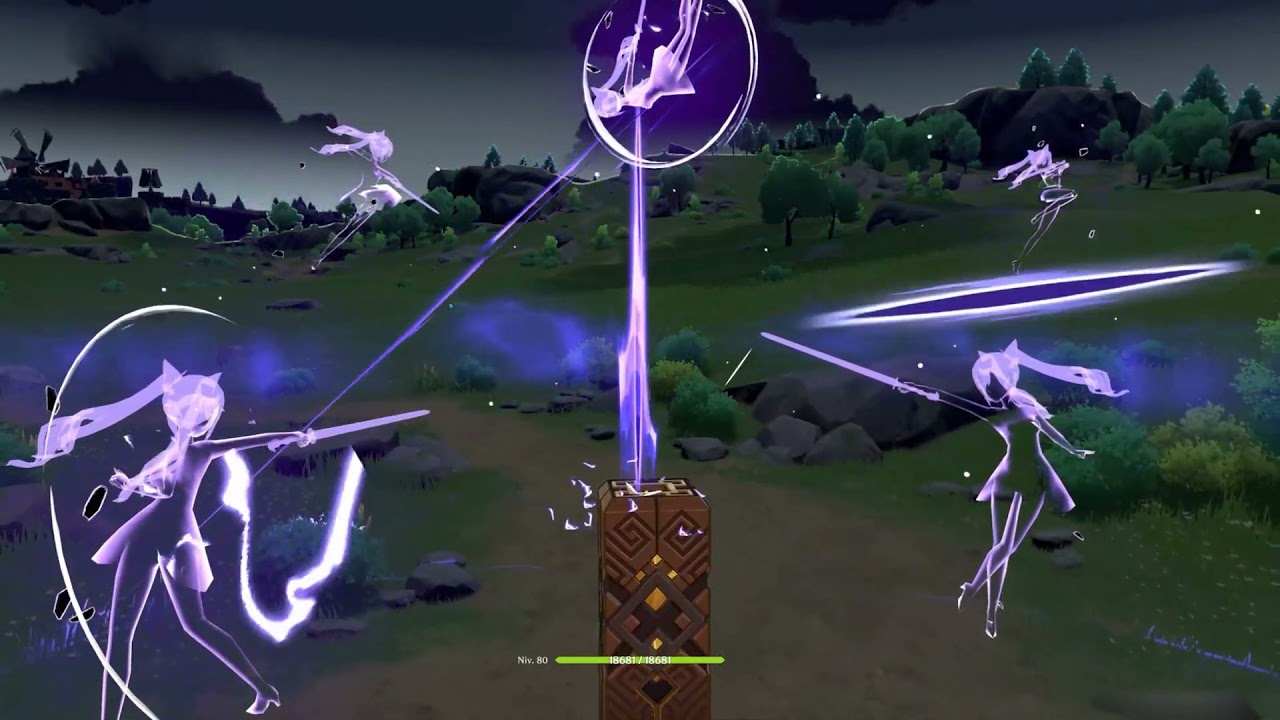 Beautifful Keqing Slow Motion Ultimate - YouTube