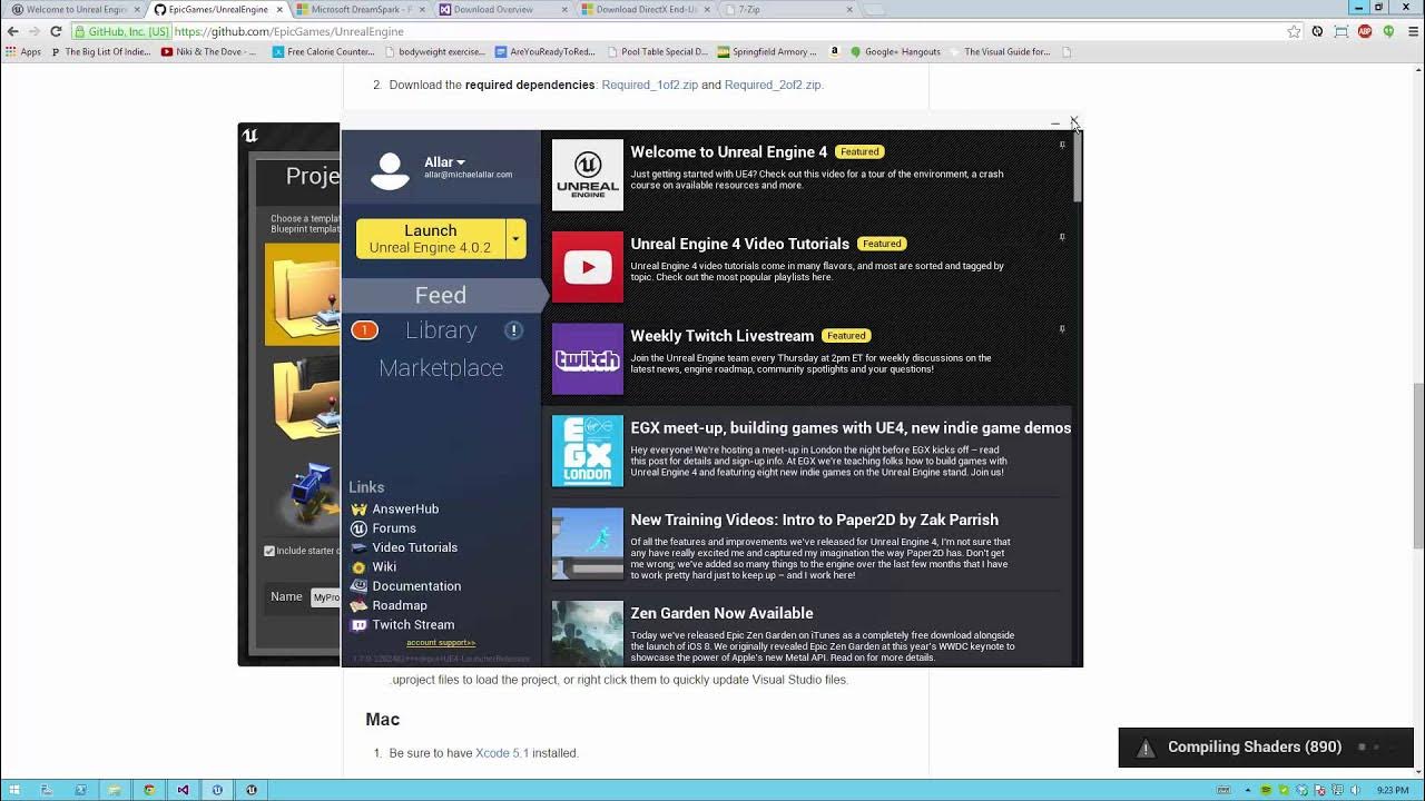Building Unreal Engine 4 (UE4) From Source Code / GitHub - YouTube