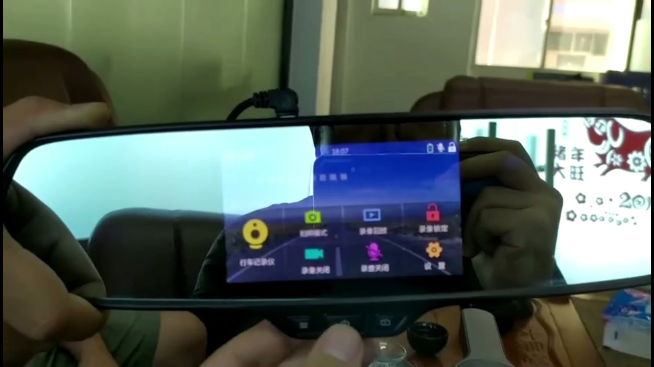 FHD 1080p Panoramic lens rotatable 360 degree mirror camera - YouTube