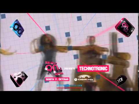 TECHNOTRONIC na The Best of 90s Festivalu (Kombank arena, 11. oktobra ...
