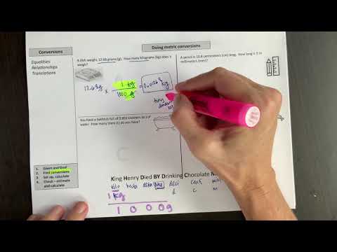 Metric conversions - YouTube
