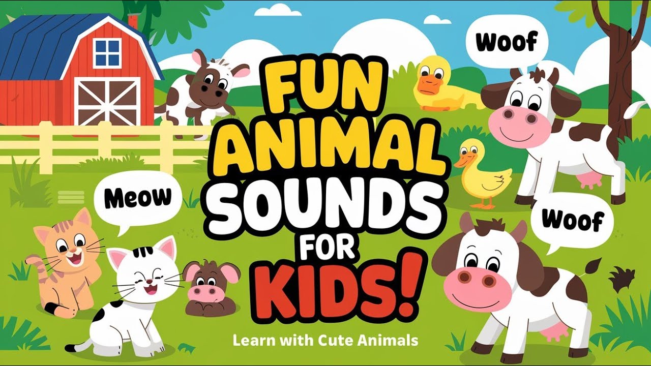 Animals and Animal Sounds/fun animals sounds for kids - YouTube