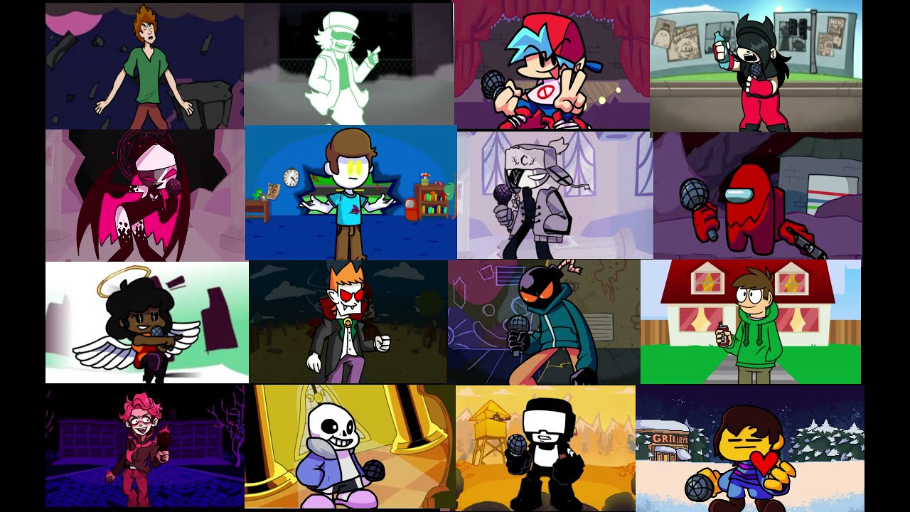 The Gods Battle, God Eater FNF Cover Mashup - YouTube