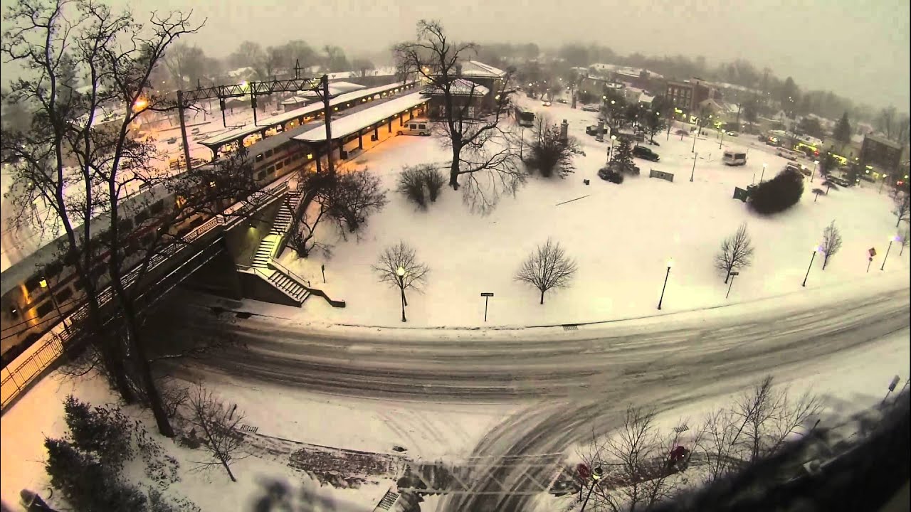 Winter Storm Juno Jan 2015 Time Lapse GoPro - YouTube