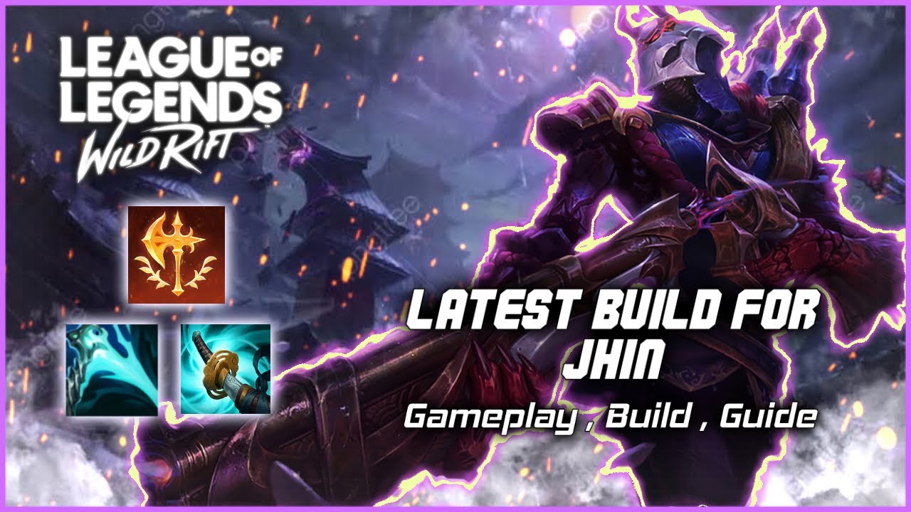 Latest Build Jhin Super Critical Damage | Jhin Gameplay LOL Wild Rift ...