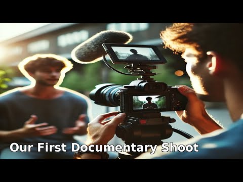 Our first documentary shoot Short video with my team - YouTube